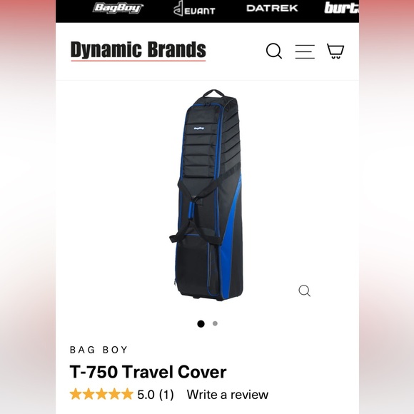 dynamic brands | Other | Dynamic Brands T75 Bag Boy Golf Bag | Poshmark
